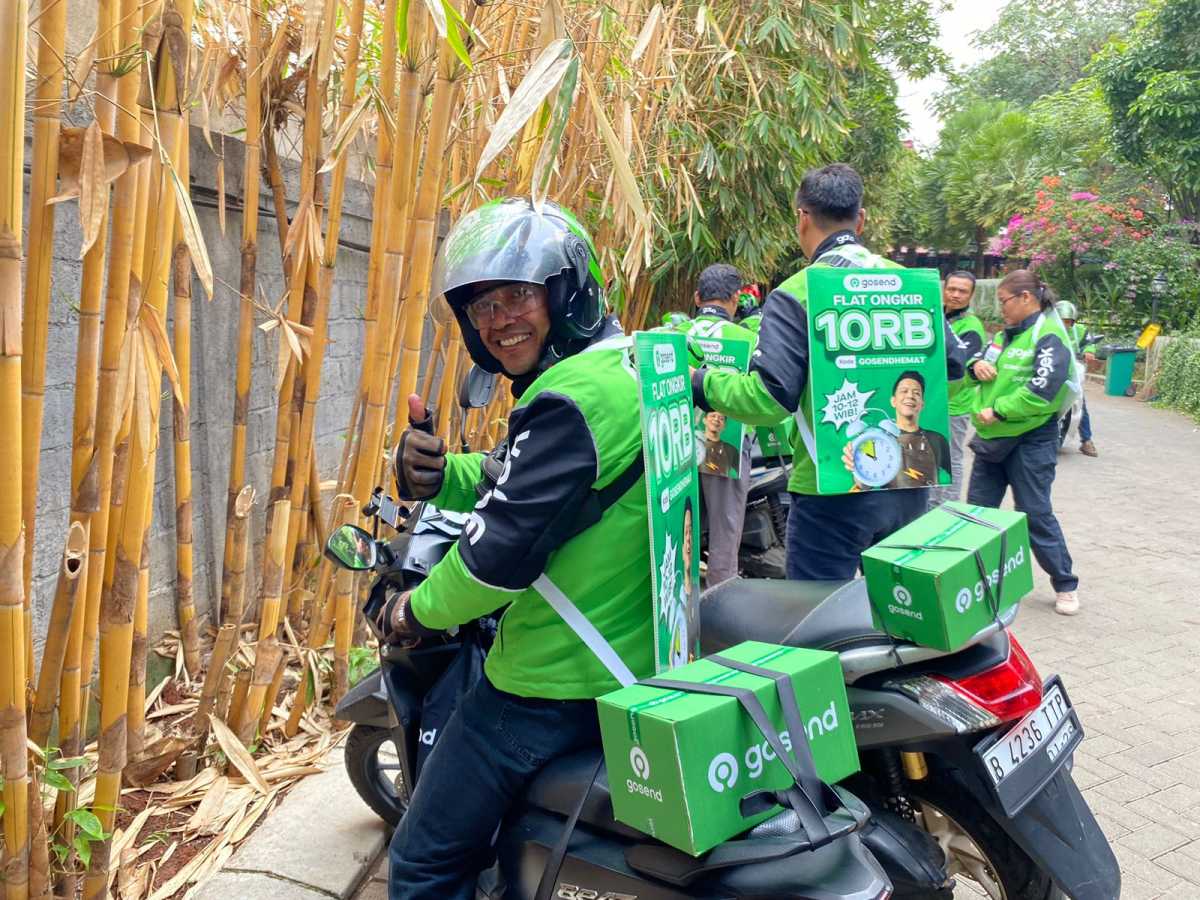 Gosend Geber Promo Flat Ongkir, Dapat Diskon Hingga Rp10 Ribu