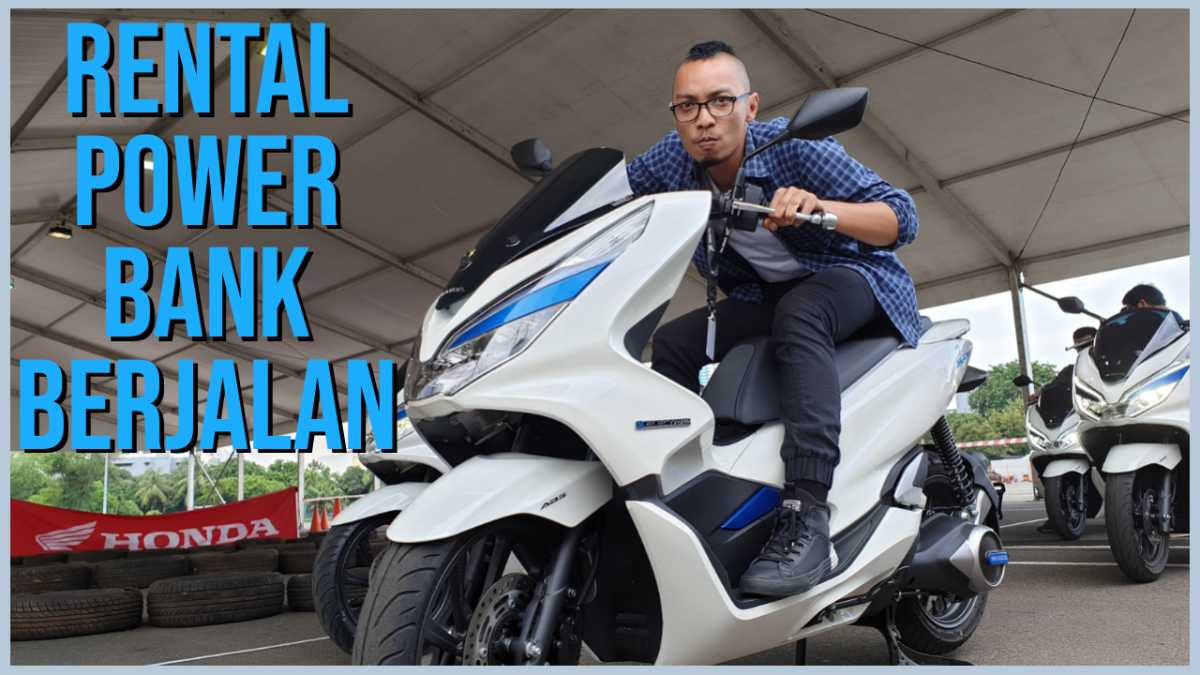 Sudah Tayang! Video Review Test Ride Honda PCX Elektrik, Rental ...